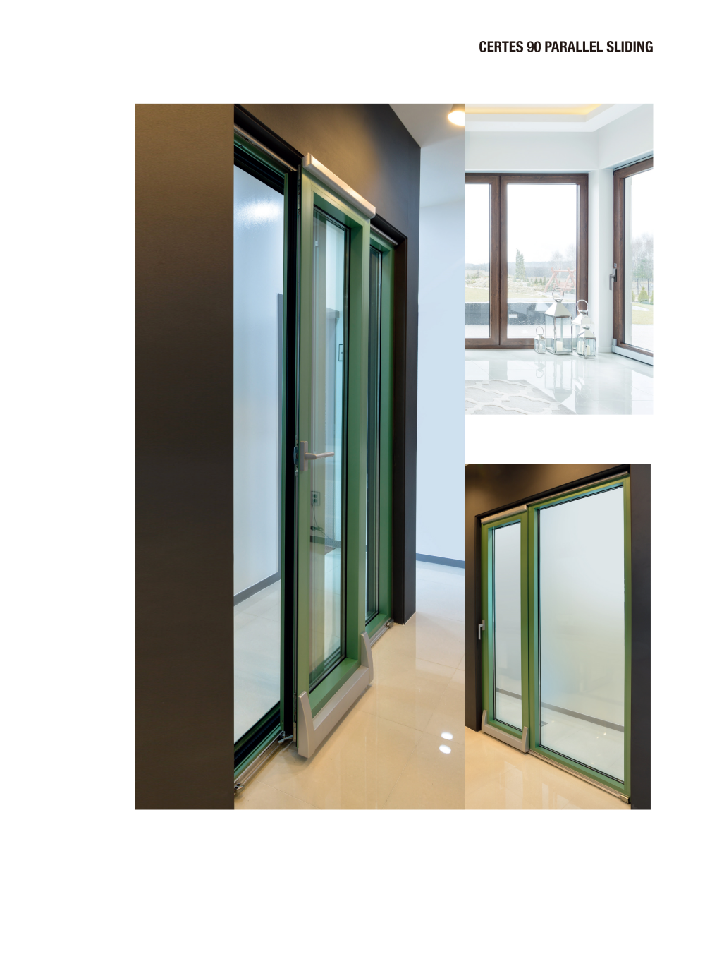쉽고 편리한 건축, 아키오션 - CERTES 90 PARALLEL SLIDING